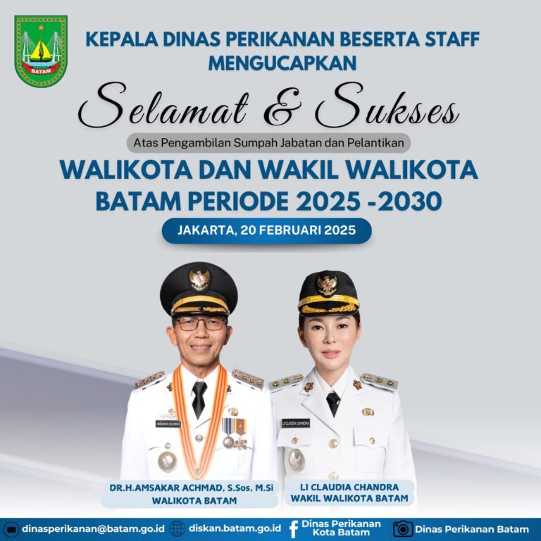 Selamat dan Sukses Atas Pengambilan Sumpah Jabatan dan Pelantikan Walikota dan Wakil Walikota ...
